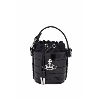 Vivienne Westwood Mini Daisy Bucket Bag - - Bags - Damen - Schwarzk - ONE SIZE