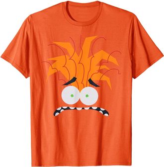 Pixar Disney and Pixars Inside Out 2 Anxiety Costume Big Face T-Shirt