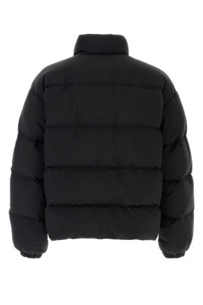 Jil Sander Mens Black Nylon Blend Down Jacket 001 Camicie Shirt