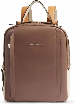 Piquadro Femme, Sacs, Brun, Taille: ONE Size Sac &agrave; dos femme pour iPad avec protection Rfid