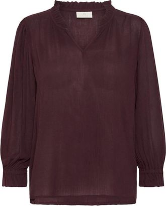 Kaffe Femme, Blouses et Chemises, Brun, Taille: 40 FR Blouses