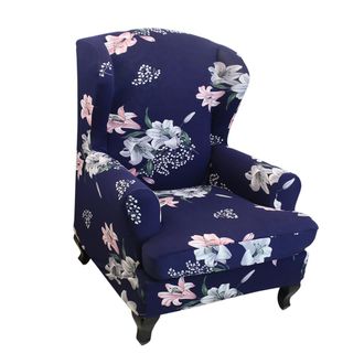 Angoily Elastischer Sofabezug aus Polyester Dehnbarer Stuhlbezug Dekorativer Sofa Schalen Sesselbezug f&uuml;r Esszimmer Hotel und Feier