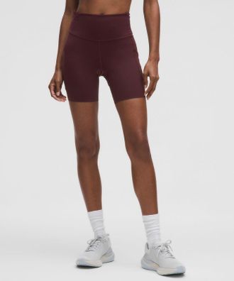 lululemon Short Fast and Free taille haute 5 poches pour Femmes - 15 cm - Violet - Taille 14