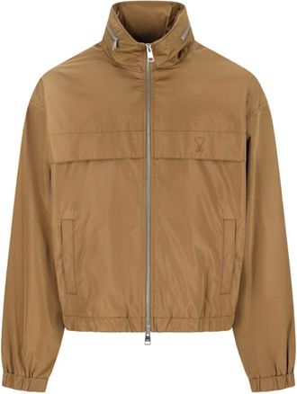 Ami Homme, Vestes, Brun, Taille: XL Veste coupe-vent