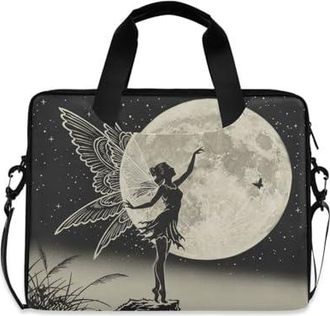 Alaza Sac pour ordinateur portable de 40,6 à 15,6 pouces, sacoche pour ordinateur portable pour femme, homme, étudiant, travail, voyage, bandoulière, Fairy 