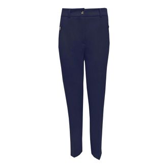 C.Ro Femme, Pantalons, Bleu, Taille: 50 FR &Eacute;l&eacute;gant Pantalon Bleu Marine