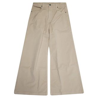 Dixie Schlaghose f&uuml;r Frauen - - Trousers - Damen - Wei&szlig; - 2XL
