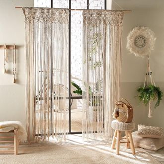 Atmosphera Macrame Wire Curtain Summer