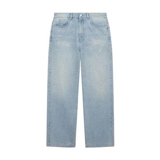 Casablanca Hotfix Baggy Jeans - - Jeans - Damen - Blau - W23