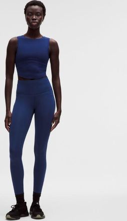 lululemon Legging Wunder Train taille haute pour Femmes - 79 cm - Bleu - Taille 10