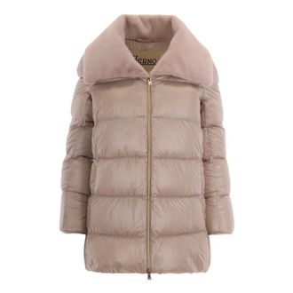 Herno 1985 Chantilly Daunenjacke - - Coats - Damen - Beige - S