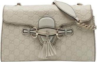Gucci Pre-owned Emily Schultertasche - - Pre-owned - Damen - Beige - ONE SIZE