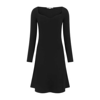 Stella McCartney Damen, Kleider, Schwarzk, 2XSGr&ouml;&szlig;e