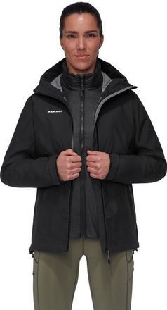 Mammut Trekkingjacke Alto Light 3 in 1 HS Hooded Jacket Women BLACK-BLACK