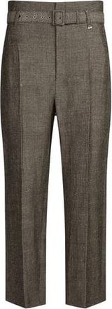 Vivienne Westwood Pantalon Cigar en lin m&eacute;lang&eacute;