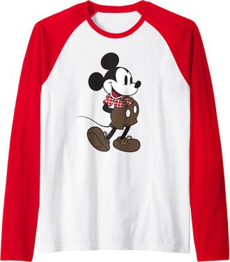 Disney Micky Maus Lederhose Oktoberfest Raglan