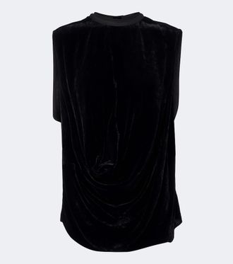 Rick Owens Top en velours