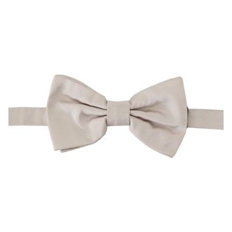 Dolce & Gabbana Tied Papillon Krawatte - - Accessories - Herren - Grau - ONE SIZE