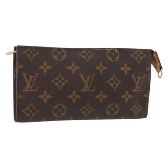 Louis Vuitton Pochette en toile Pre-owned - Femme - Pre-owned - Brun - Taille: ONE Size