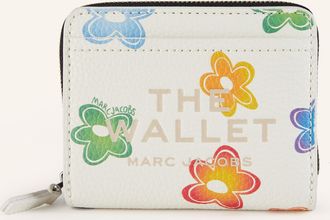 Marc Jacobs Geldbörse The Wild Daisy Mini Compact Wallet weiss