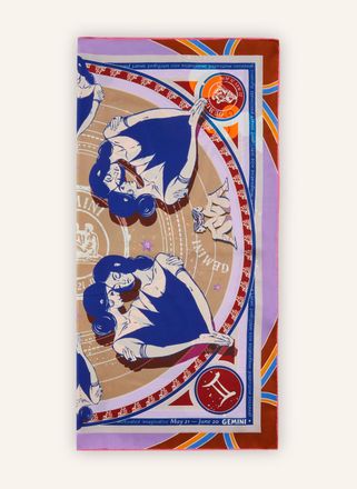 Codello Tuch Sternzeichen Zwillinge beige