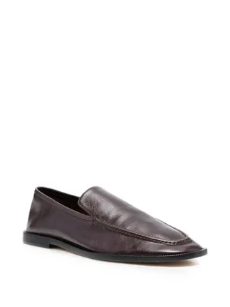Alysi Leather Loafer - Burgundy