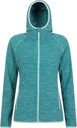 Mountain Warehouse Veste Lleyn Melange en Polaire pour Femme - Respirante et Robuste - Anti-Boulochage - Fermeture éclair - pour Voyages, Marche et Quotidien, Hiver Sarc