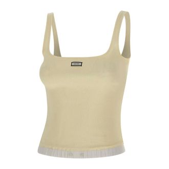 Entire studios Entire Studios, Femme, Tops, Jaune, Taille: 38 FR Lounge Tank