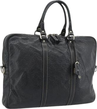 Gucci Sac daffaires vintage doccasion - Femme - Pre-owned - Noir - Taille: ONE Size