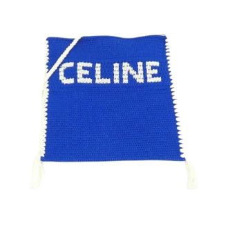 Celine Pre-owned Baumwoll-Umh&auml;ngetasche - - Pre-owned - Damen - Blau - ONE SIZE
