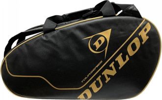 Dunlop Tour Intro Padeltasche In Schwarz Und Gold