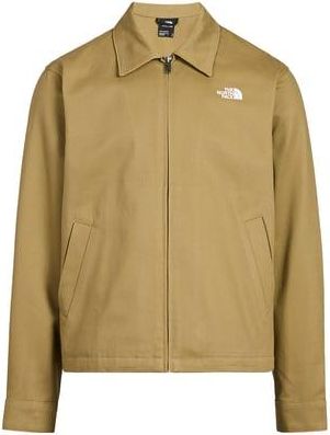 The North Face Blouson col classique &agrave; logo en coton