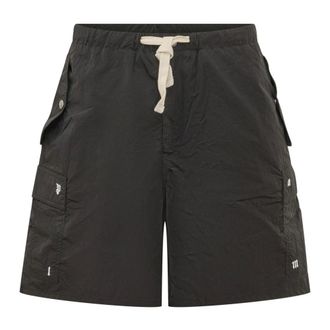 Palm Angels Homme, Shorts, Noir, Taille: M Shorts Cargo Coupe Ample Logo Courb&eacute;