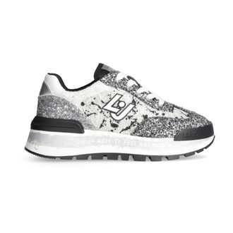 Liu Jo Glitter High Sole Sneakers - - Shoes - Damen - Grau - 38 EU