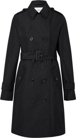 s.Oliver Trenchcoat Outdoor-Mantel Wasserabweisender Trenchcoat im Slim Fit