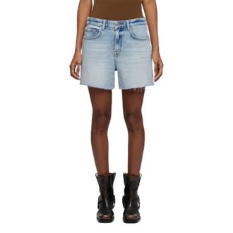 7 For All Mankind Damen, Shorts, Blau, W31Gr&ouml;&szlig;e