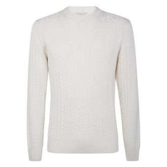 FILIPPO DE LAURENTIIS Round-Neck Strickwaren - - Knitwear - Herren - Wei&szlig; - XL