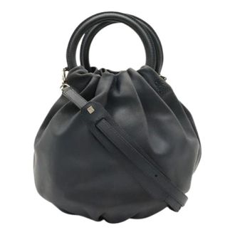 Loewe Pre-owned Anagram Leder 2way Handtasche - - Pre-owned - Damen - Blau - ONE SIZE