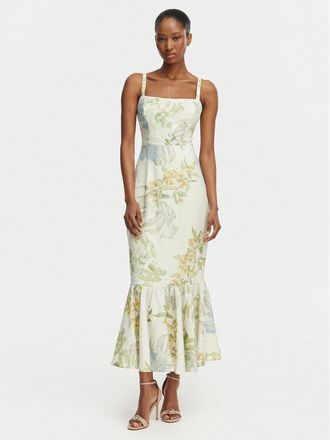 Guess Coctailkleid W6GKA6 W2409 Hellbeige Regular Fit
