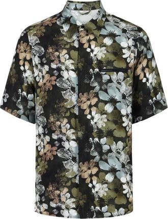Iceberg Homme, Chemises, Multicolore, Taille: 2XL Chemise &agrave; Manches Courtes en Viscose