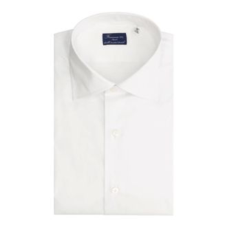 Finamore Chemise robe &agrave; double torsion - Homme - Chemises - Blanc - Taille: 3XL