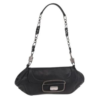 Prada Sac bandouli&egrave;re vintage Pre-owned - Femme - Pre-owned - Noir - Taille: ONE Size