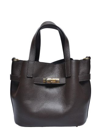 Isabella Rhea Zweifarbig Rindsledertasche