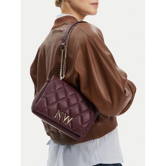 Nine West Handtasche Nine West CEO-CHARLOTTE-I-S22558 Dunkelrot