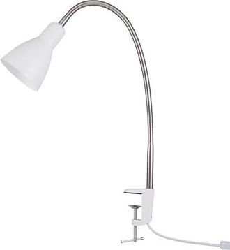 Paco Home Lampe LED Lampe De Table D&eacute;co Lampe De Bureau Bureau Moderne R&eacute;glable En Hauteur Ronde E27, Couleur:Argento 2, Type de luminaire___Couleur:Lampe de ta