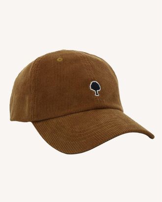 Faguo Casquette en velours camel - CAP