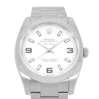 Rolex Uhren - Air-King - Gr. unisize - in Wei&szlig; - f&uuml;r Damen