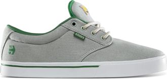 Etnies Herren Jameson 2 ECO X TFTF Skate Shoe, Grey/White/Green, 37.5 EU