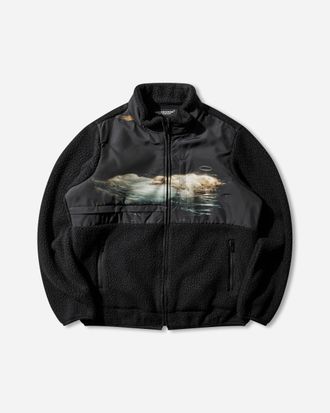 Undercover Men s The Young Martyr Polartec Boa Fleece Jacket Black