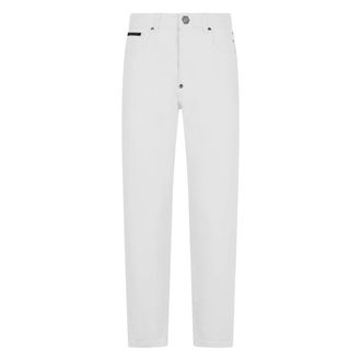 Philipp Plein Damen, Jeans, Wei&szlig;, W26Gr&ouml;&szlig;e